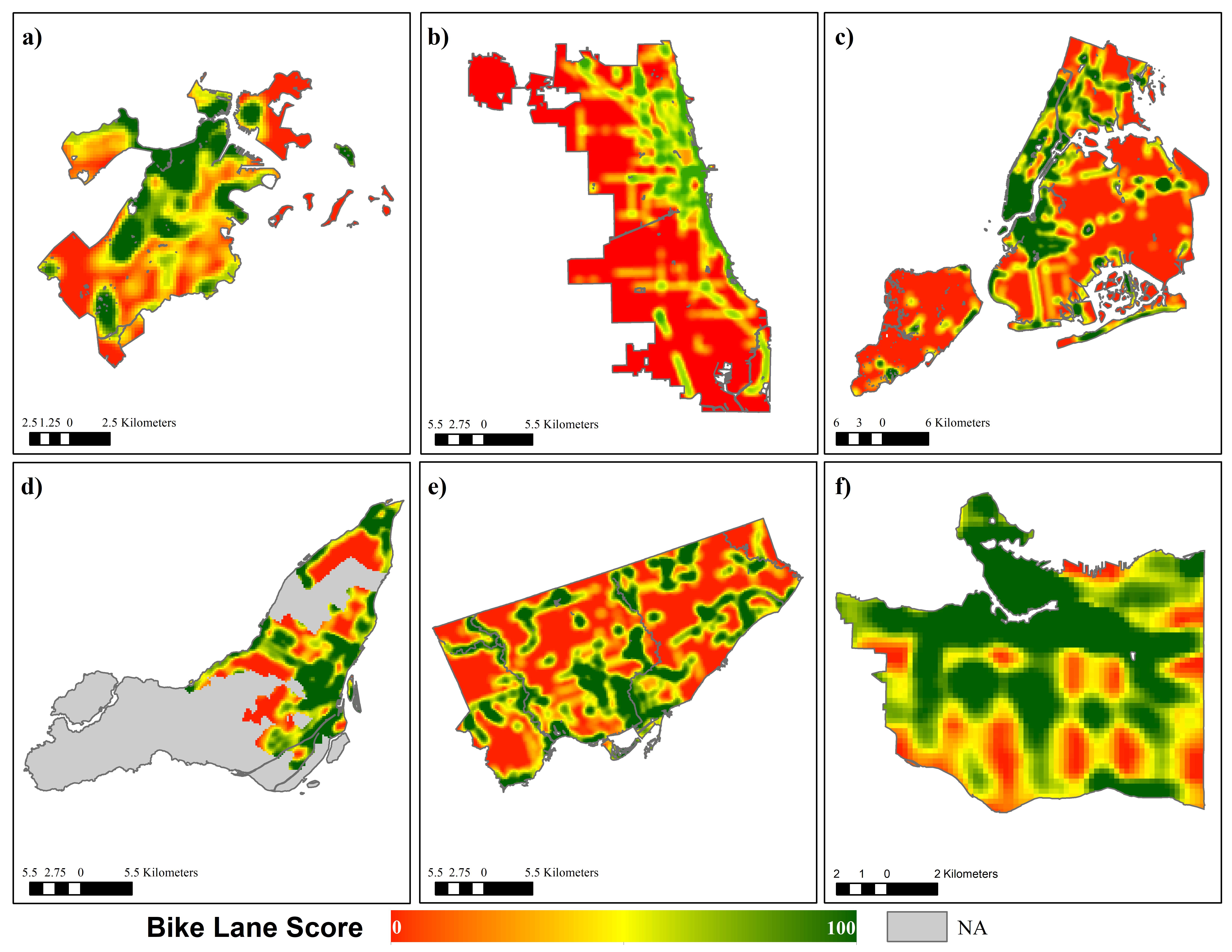Associations between individual characteristics, availability of ...